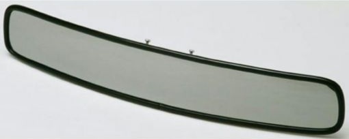 Espejo Retrovisor Curvo Negro